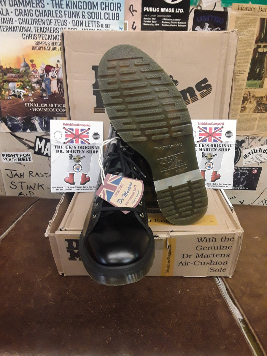Dr Martens Black Monkey Boot, Made in England, Mens Leather Boots