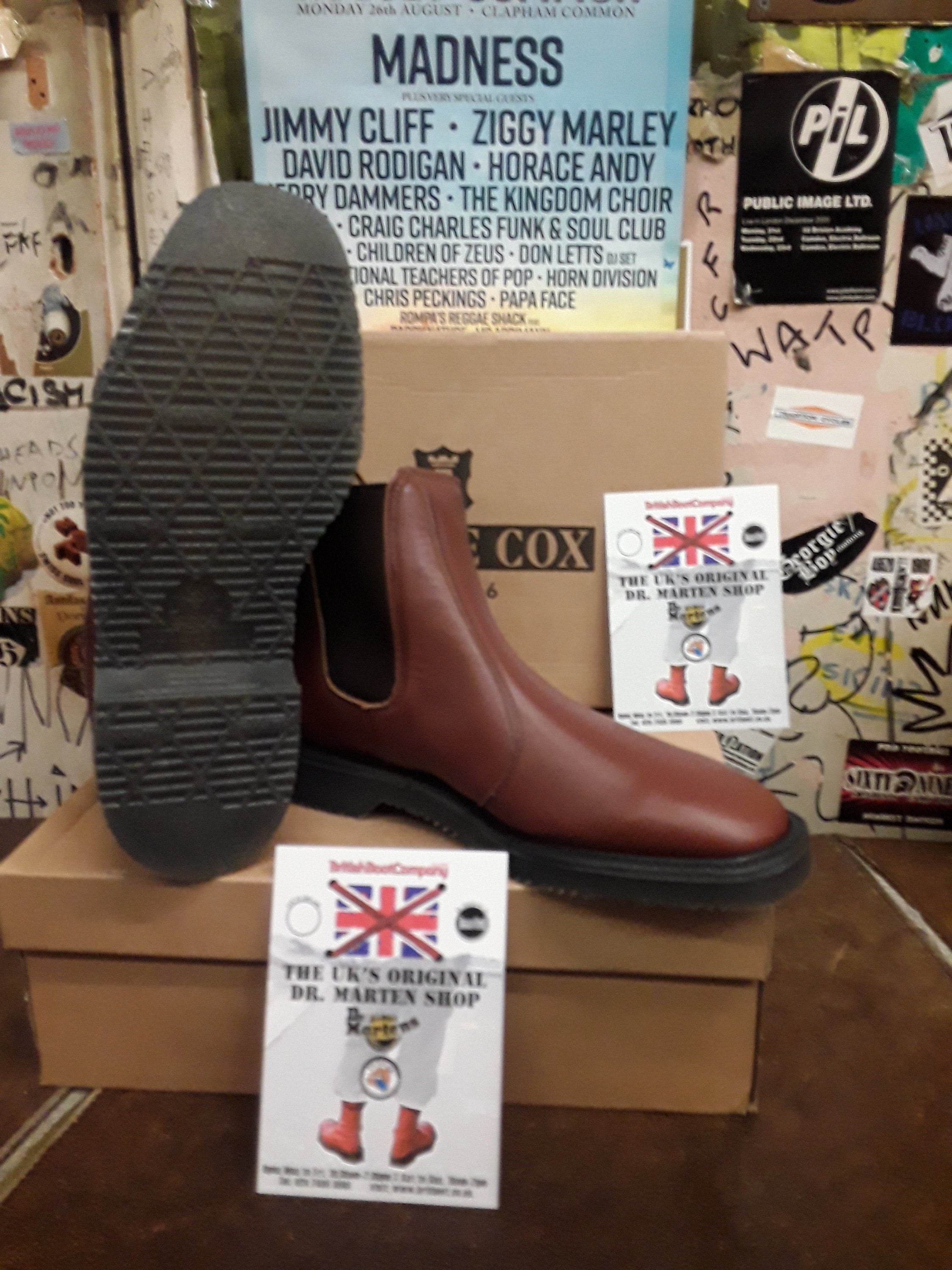 George Cox Brayfield Chelsea Boot Brown Made in England Various Sizes