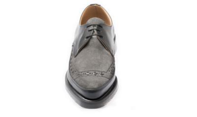 George Cox - Pop Boy Charcoal Grey Suede Shoe